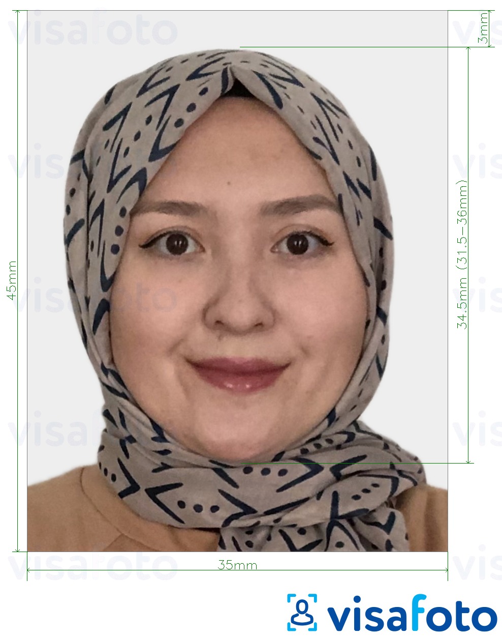 Persyaratan Visa Dan Foto Visa Indonesia 35x45 Mm